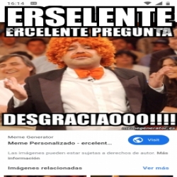 Meme Personalizado - Erselente - 31109063