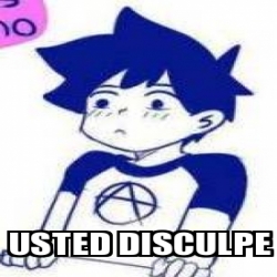 Meme Personalizado - Usted disculpe - 31110023