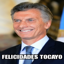 Meme Personalizado - felicidades tocayo - 31154418
