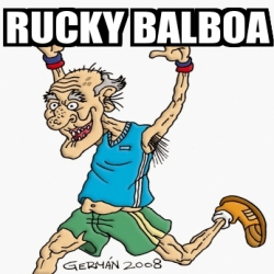 Meme Personalizado - Rucky Balboa - 31203462