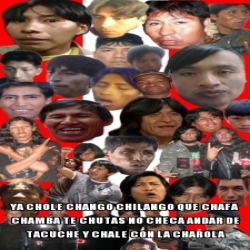 Meme Personalizado - Ya chole chango chilango Que chafa chamba te ...