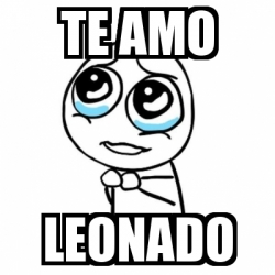 Meme Por favor - te amo leonado - 31240785