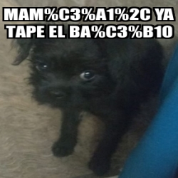 Meme Personalizado - Mam%C3%A1%2C ya tape el ba%C3%B1o - 31257407