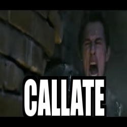 Meme Personalizado - Callate - 31258834