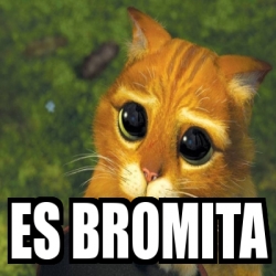 Meme Personalizado - es bromita - 31265333