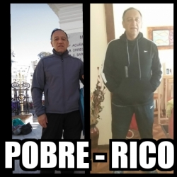 Meme Personalizado - Pobre - Rico - 31313233