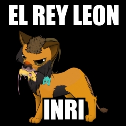 Meme Personalizado - El rey leon Inri - 31323681