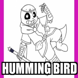Meme Personalizado - Humming bird - 31362008