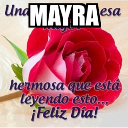 Meme Personalizado Mayra 31369929