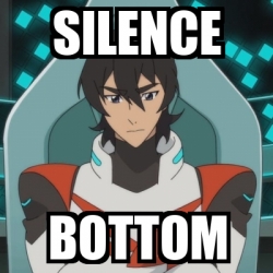 Meme Personalizado - silence bottom - 31371326