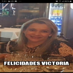 Meme Personalizado - Felicidades VICTORIA - 31374818