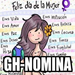Meme Personalizado - gh-NOMINA - 31377721