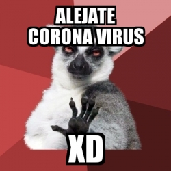 Meme Chill Out Lemur - alejate corona virus xd - 31389623