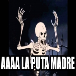 Meme Personalizado - AAAA LA PUTA MADRE - 31048268