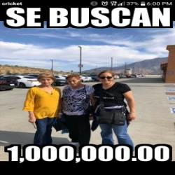 Meme Personalizado - Se buscan 1,000,000.00 - 31049482