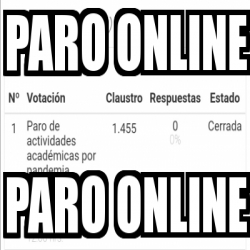 Meme Personalizado - Paro online Paro online - 31432494