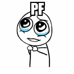 Meme Por favor - Pf - 31443199