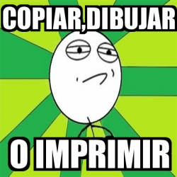 Meme Challenge Accepted - copiar,dibujar o imprimir - 31453956