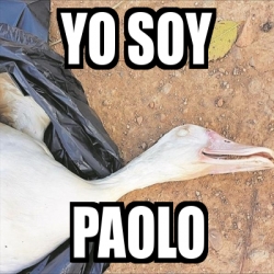 Meme Personalizado - Yo soy Paolo - 31455541