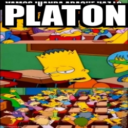 Meme Personalizado - PLATON - 31472467