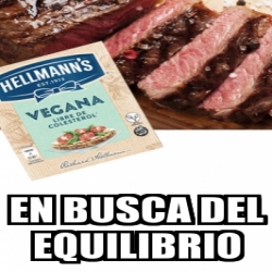 Meme Personalizado - en busca del equilibrio - 31478110