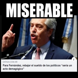 Meme Personalizado - MISERABLE - 31478995