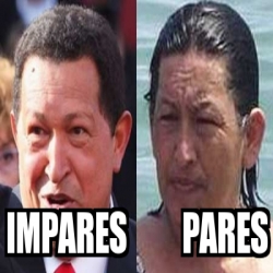 Meme Personalizado - impares pares - 31489155