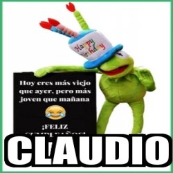 Meme Personalizado - claudio - 31498514