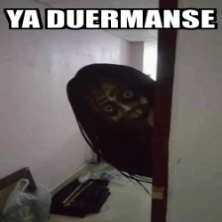 Meme Personalizado - Ya duermanse - 31498587