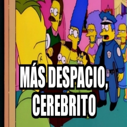 Meme Personalizado - mÃ¡s despacio, cerebrito - 31504253