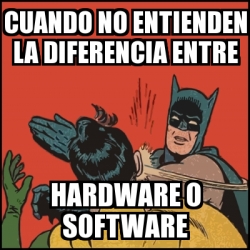 Meme Batman slaps Robin - Cuando no entienden la diferencia entre ...