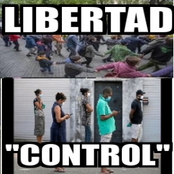 Meme Personalizado - libertad "control" - 31549729