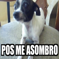 Meme Personalizado - POS ME ASOMBRO - 31562012