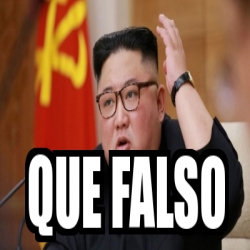 Meme Personalizado - QUE FALSO - 31570356