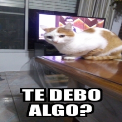 Meme Personalizado - Te debo algo? - 31574850