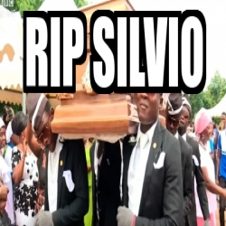 Meme Personalizado - rip silvio - 31588570