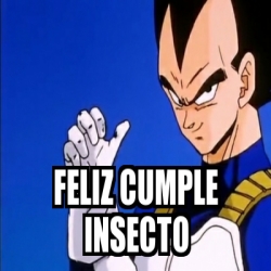 Meme Personalizado - Feliz cumple insecto - 31616038