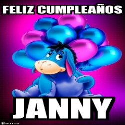 Meme Personalizado - Feliz CumpleaÃ±os Janny - 31619814