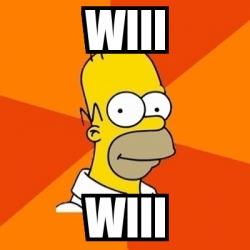 Meme Homer - Wiii Wiii - 31645340