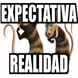 Meme Personalizado - Expectativa Realidad - 31662572