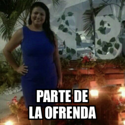 Meme Personalizado - Parte de la ofrenda - 31668431