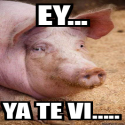 Meme Personalizado - Ey... Ya te vi..... - 31669830
