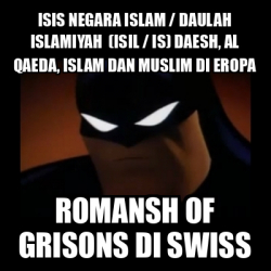 Meme Disapproving Batman - ISIS Negara Islam / Daulah Islamiyah (ISIL ...