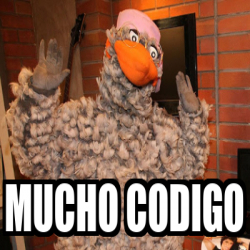 Meme Personalizado - mucho codigo - 31682937