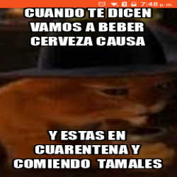 Meme Personalizado - Cuando te dicen vamos a beber cerveza causa Y ...