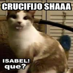 Meme Personalizado - crucifijo shaaa - 31710510