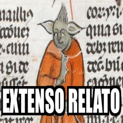 Meme Personalizado - extenso relato - 31711092