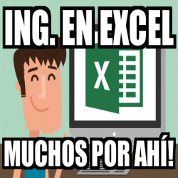 Meme Personalizado - Ing. en Excel Muchos por ahí! - 31717901