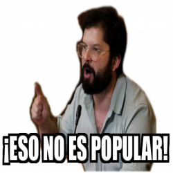 Meme Personalizado - ¡ESO NO ES POPULAR! - 31730915