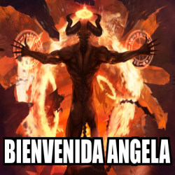 Meme Personalizado - Bienvenida Angela - 31738897
